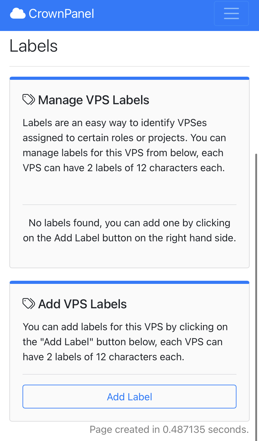 Control Panel Mobile UI/UX Improvements - The CrownCloud Blog.
