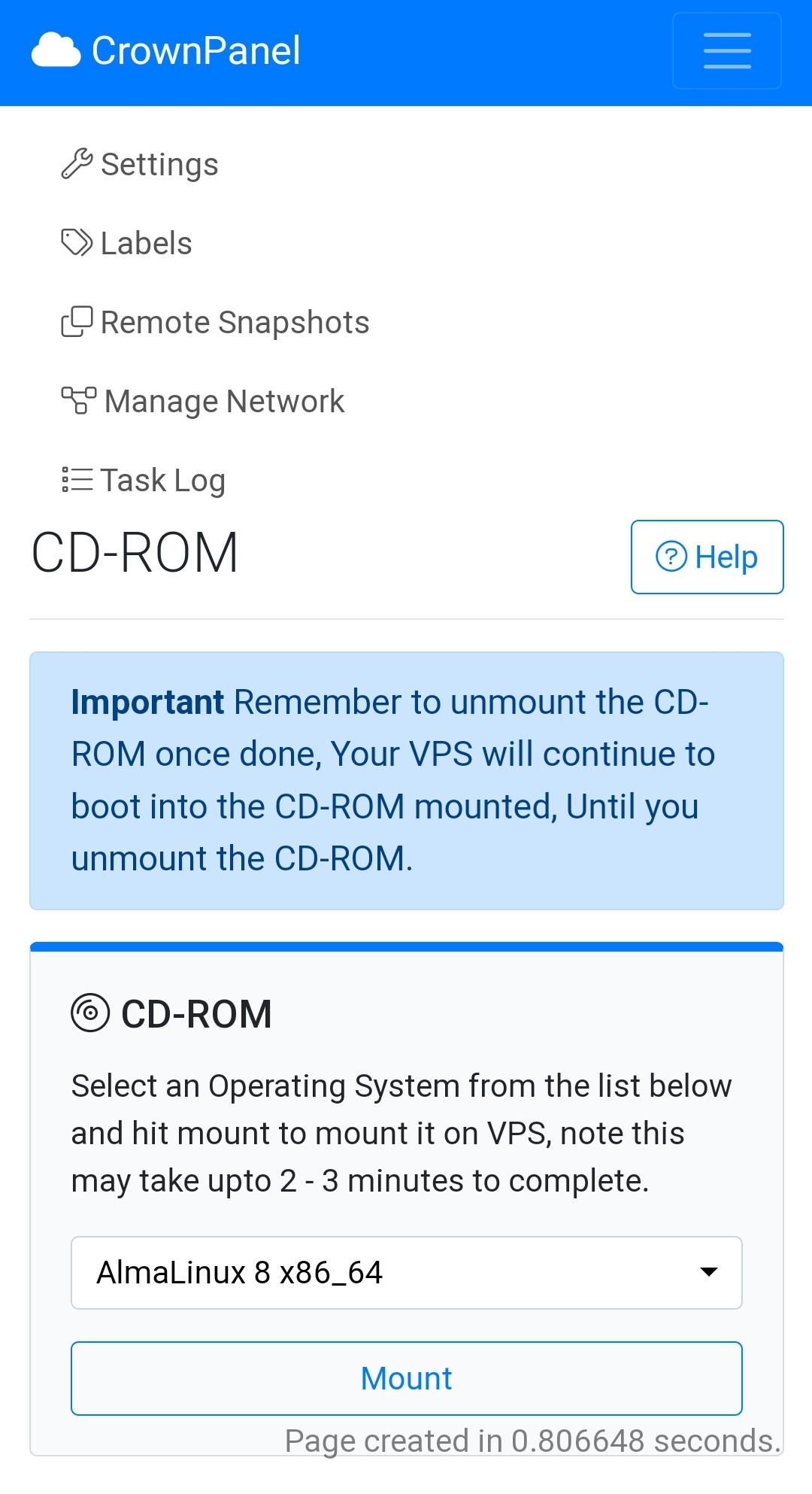 Control Panel Mobile UI/UX Improvements - The CrownCloud Blog.