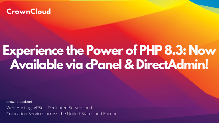 PHP 8.3 is now available on cPanel and DirectAdmin Shared and Reseller ...
