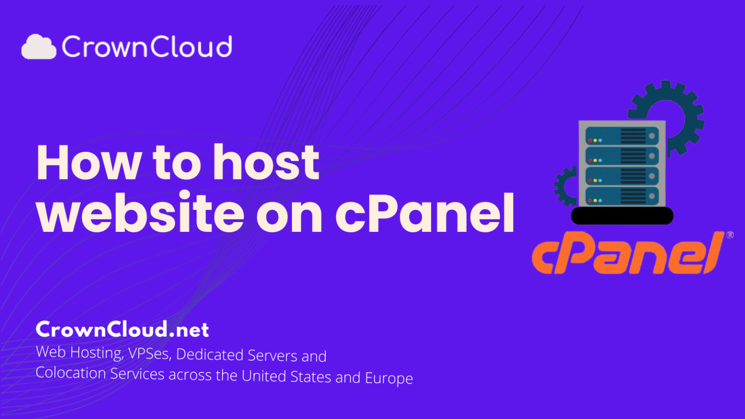 How to Host Website on cPanel - The CrownCloud Blog.