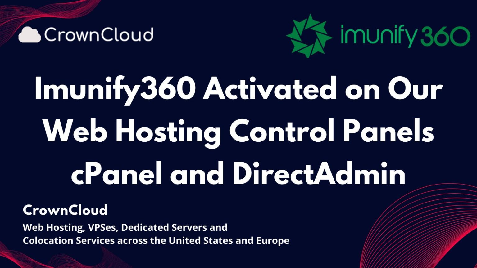 Imunify360 Activated on Our Web Hosting Control Panels: cPanel and DirectAdmin - The CrownCloud ...