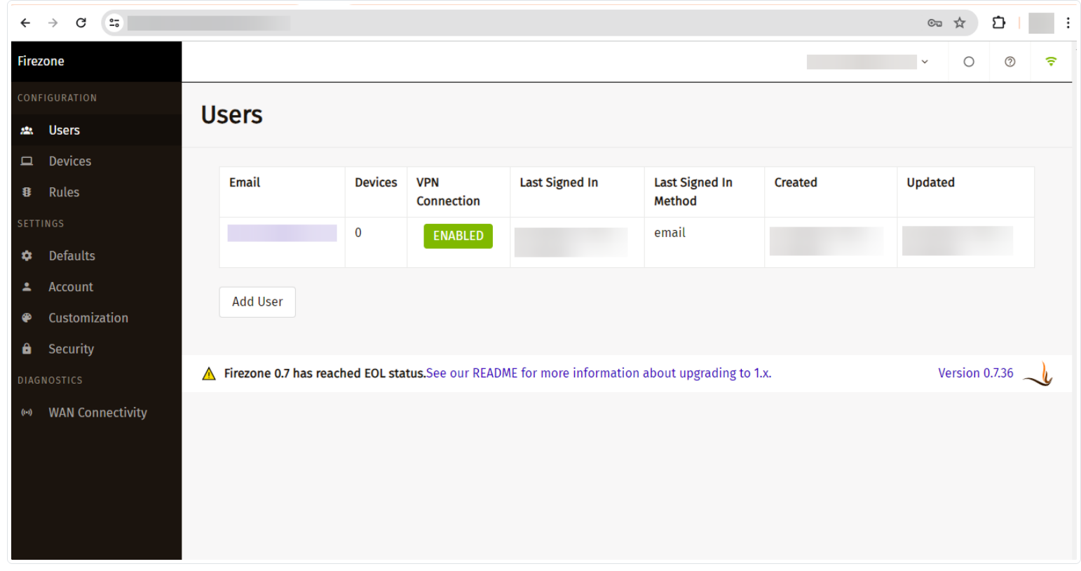 Firezone Ui Overview A User Friendly Interface For Wireguard Vpn The Crowncloud Blog
