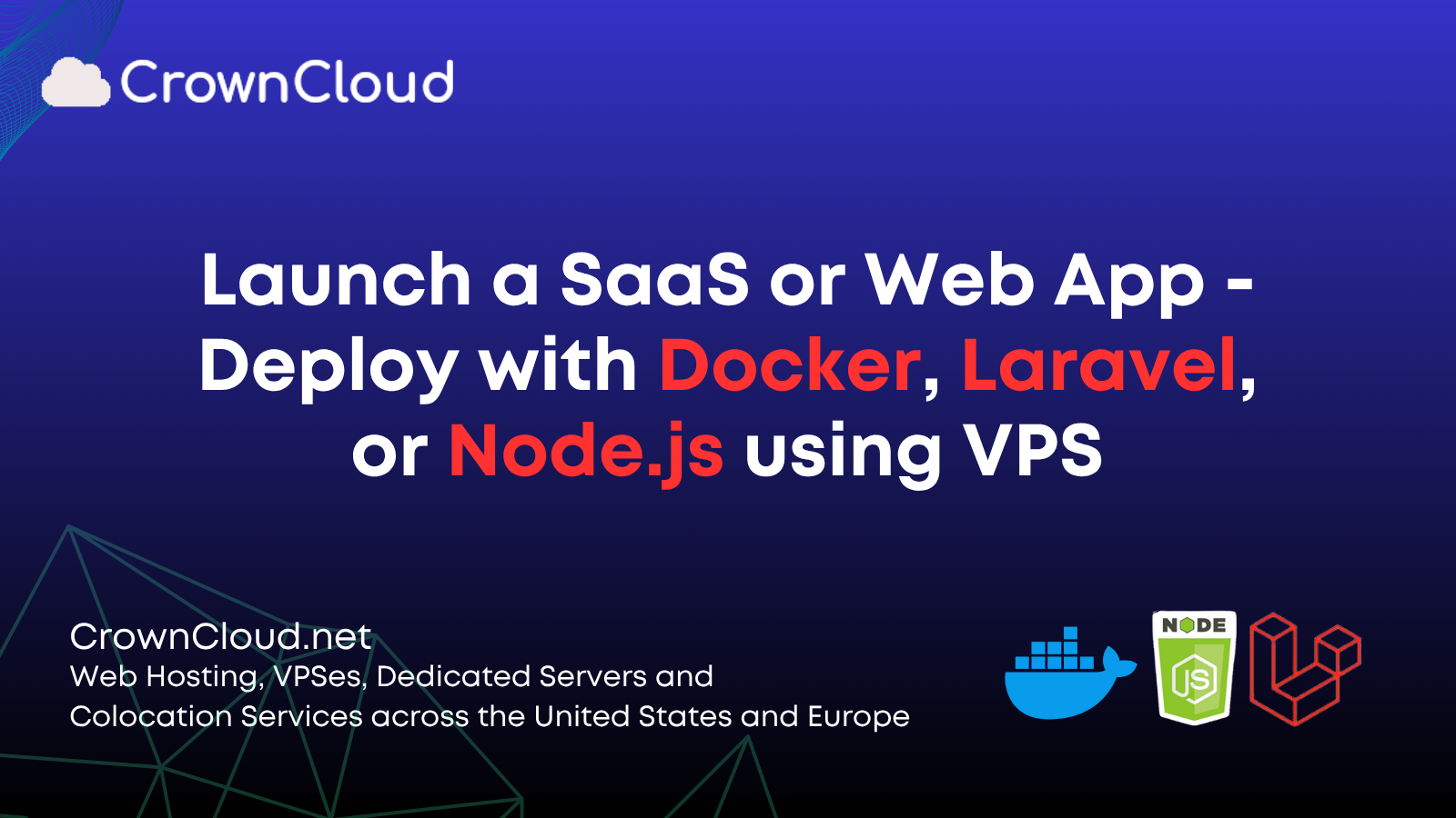 Launch A Saas Or Web App Deploy With Docker Laravel Or Nodejs Using Vps The Crowncloud Blog